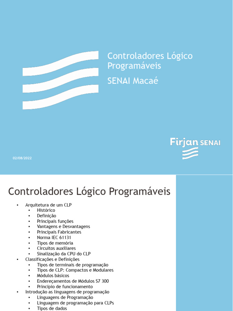 Introdução aos Controladores Lógicos Programáveis | PDF | Controlador ...
