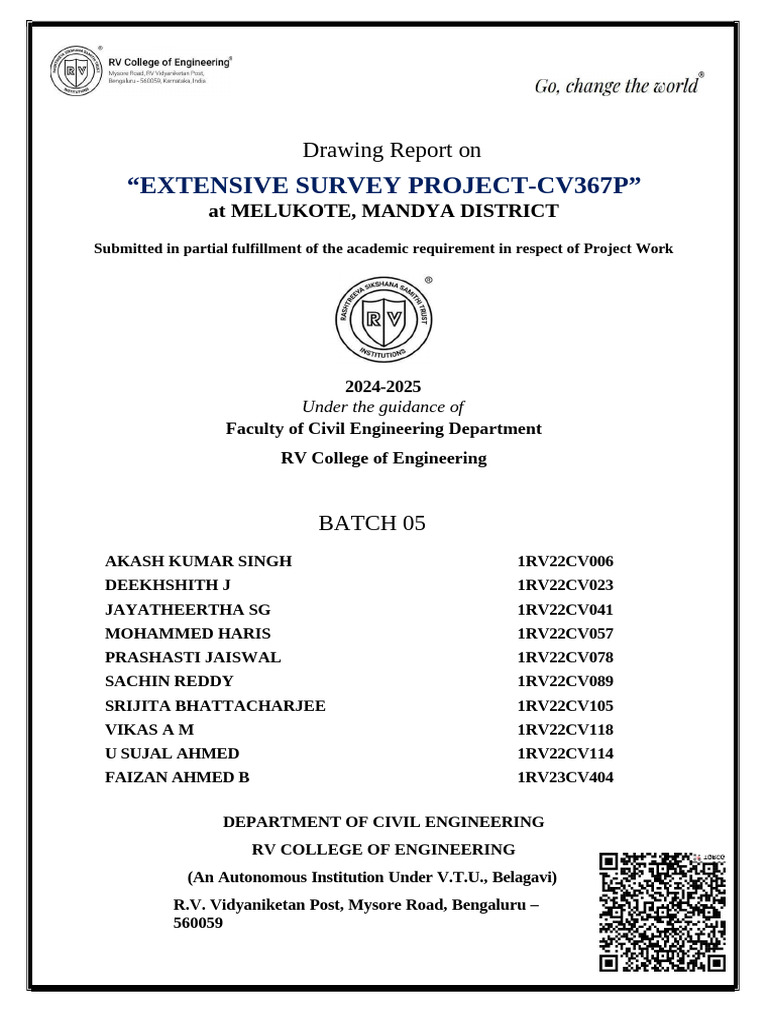 SURVEY DRAWINGS Batch 5 | PDF | Civil Engineering