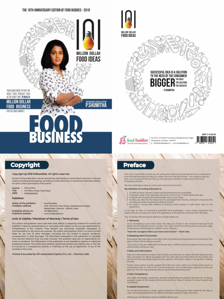 10 Ideas - Million Dollar Food Ideas | PDF