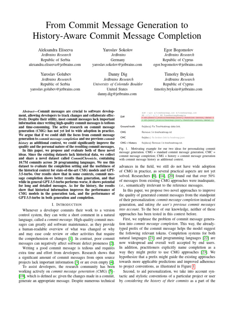 From Commit Message Generation To History-Aware Commit Message ...