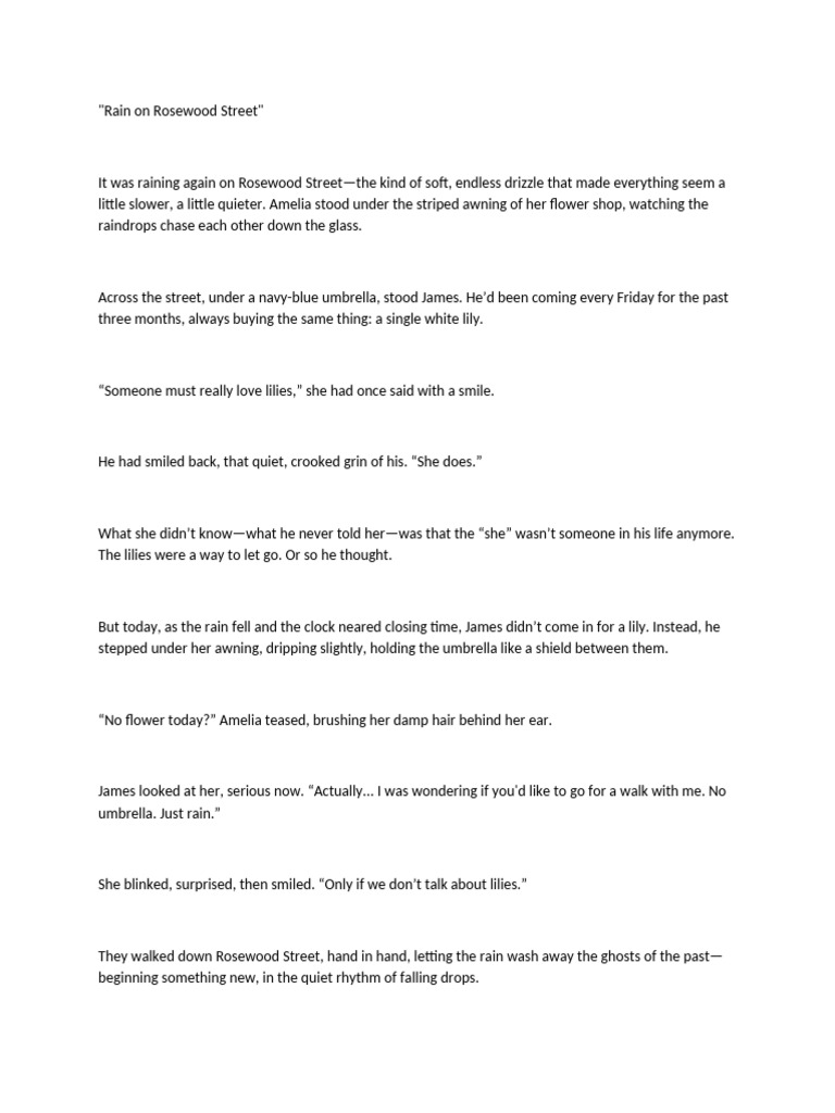 Rain On Rosewood | PDF