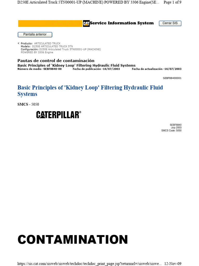 Https Sis - Cat.com Sisweb Sisweb Techdoc Techdoc Print Page | PDF ...