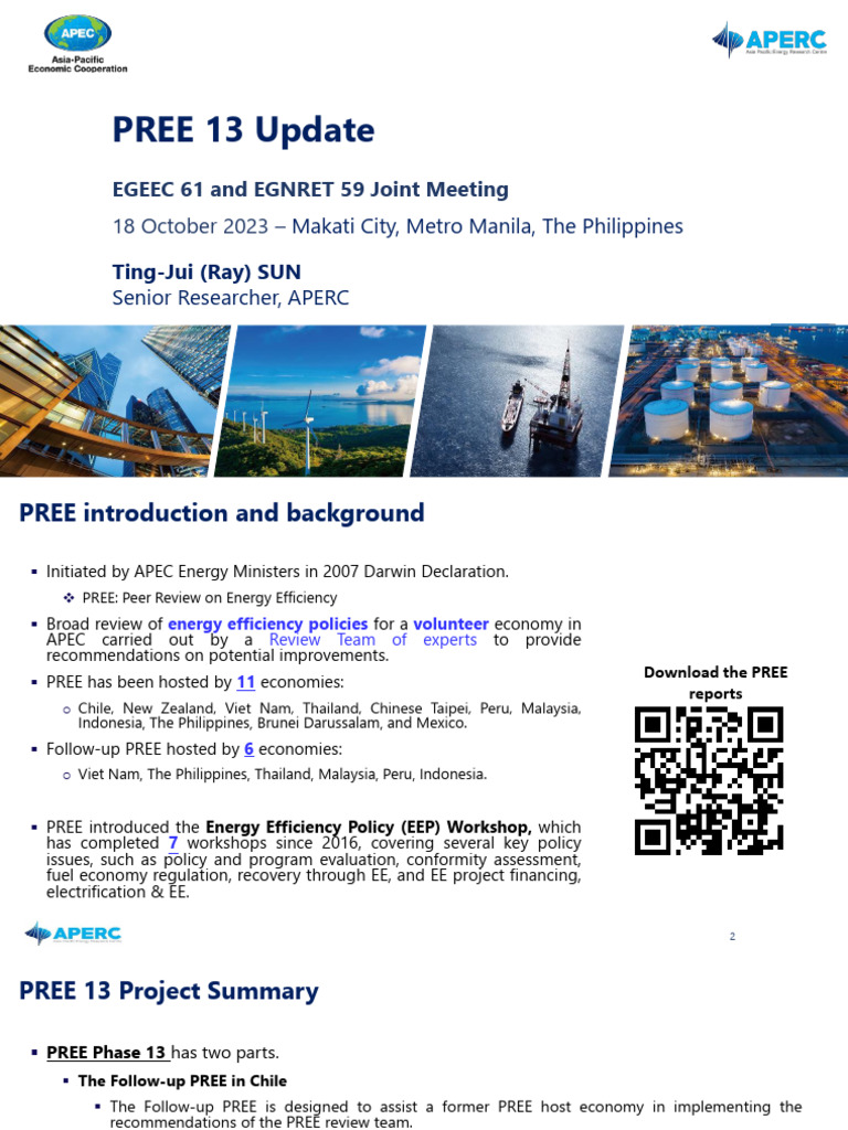 PREE 13 Energy Efficiency Update | PDF