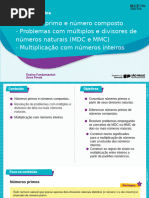 Cálculo do Mínimo Múltiplo Comum (MMC) | PDF | Número primo | Matemática