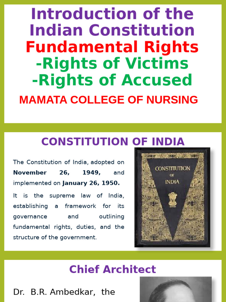 Indian Constitution | PDF | Human Rights | Crimes