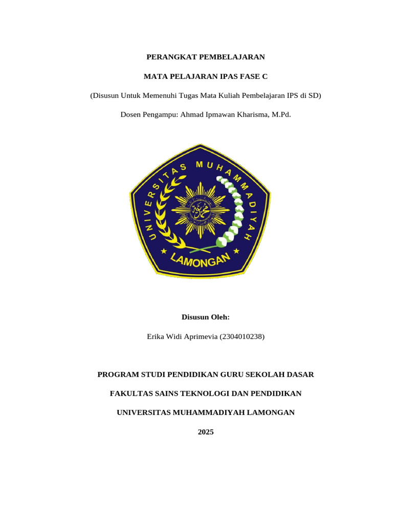 Perangkat Ips Erika Fix | PDF