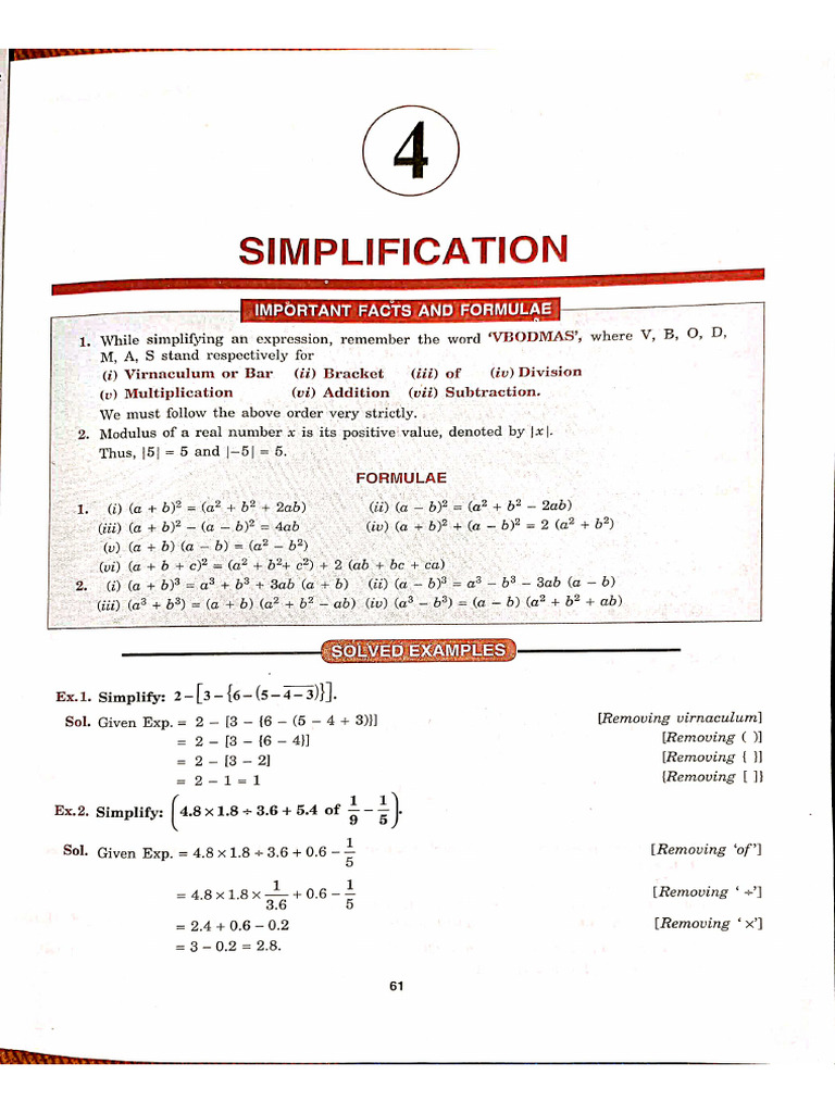 4 Simplification | PDF