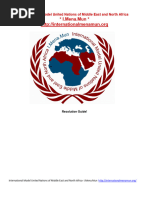 MUN Draft Resolution Guide | PDF | United Nations | International Relations