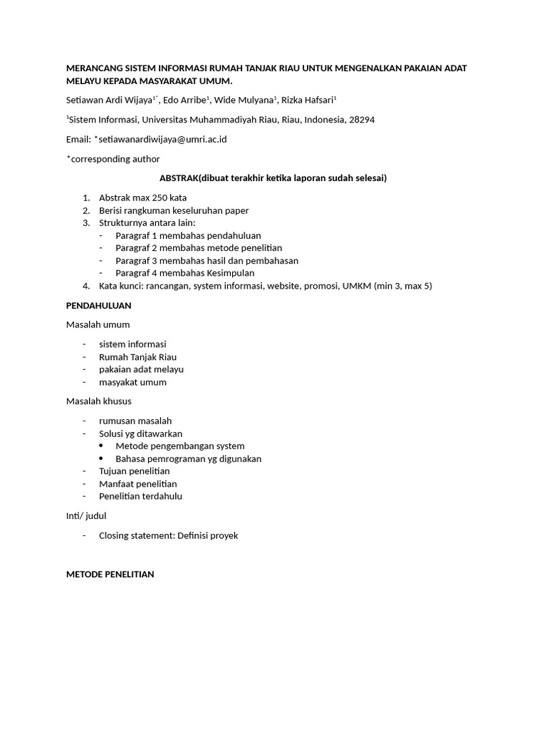 d2699 Struktur Paper | PDF