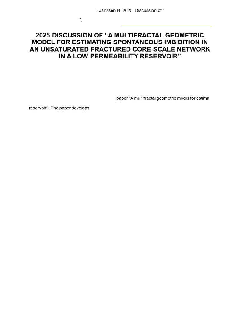 CCC 2025-Discussion of "A Multifractal Geometric Model For Estimating ...