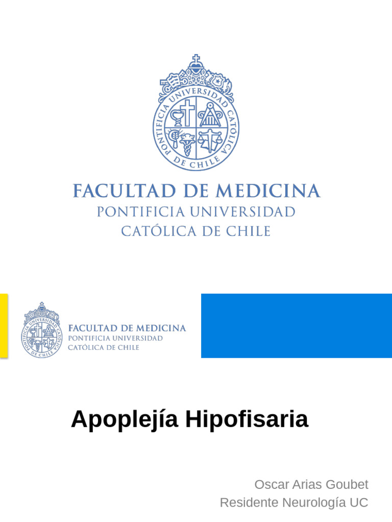 Apoplejia Hipofisaria | PDF | Especialidades Medicas | Enfermedades y ...
