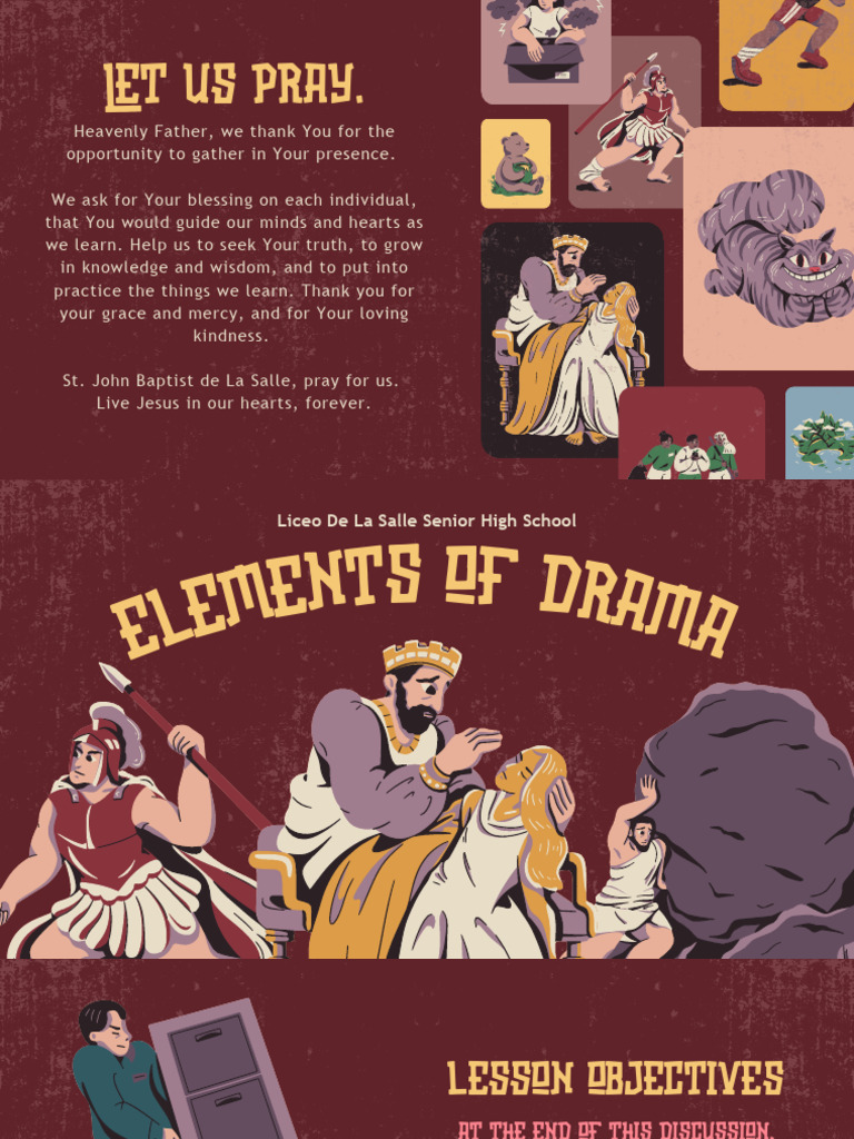 CW Week 13 Elements of Drama & Conceptualization of Theme | PDF ...