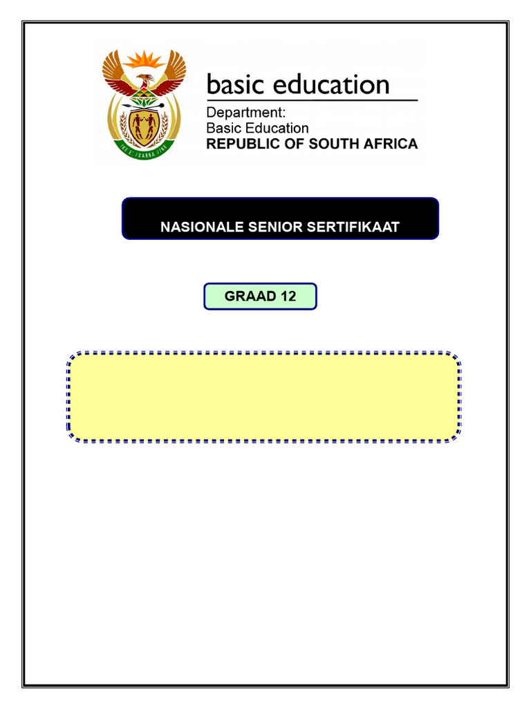 Afrikaans HL P3 Nov 2020 Memo | PDF