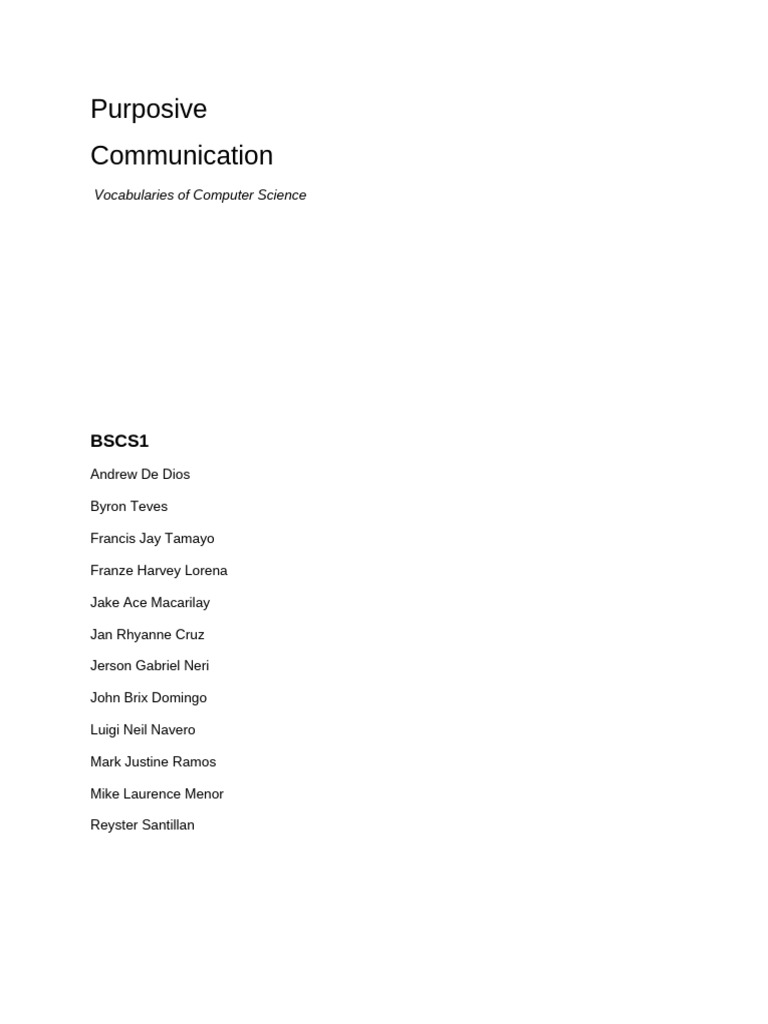 Comscie 1000 Words | PDF | Computer Network | Method (Computer Programming)