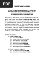 M-Pesa Tariffs - Latest 2025 | PDF