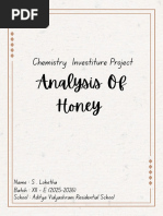FSSAI Honey Standards Overview | PDF | Honey | Honey Bee