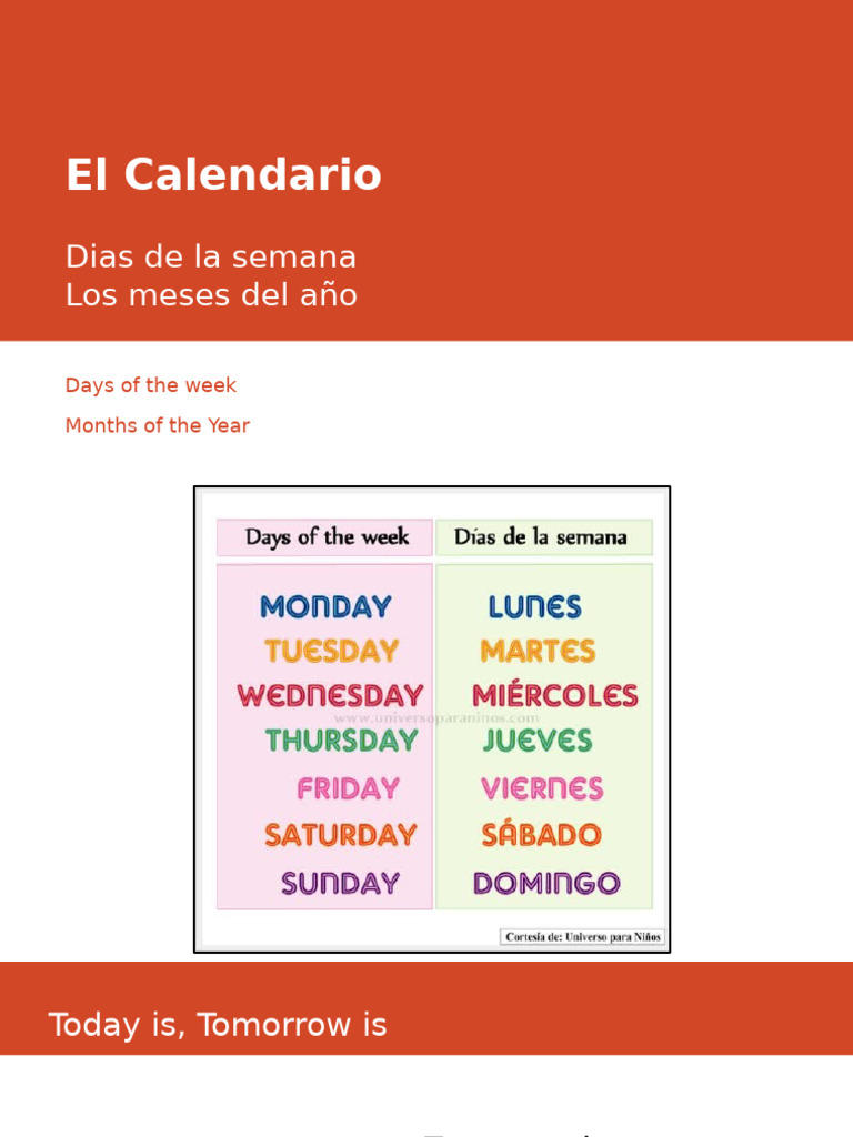 El Calendario y Estaciones | PDF
