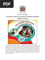 CBC Lesson Plan 2025 | PDF | Learning | Education Theory