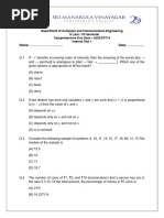 GATE CS Pervious Year Question Papers 2025y | PDF | Computer Science