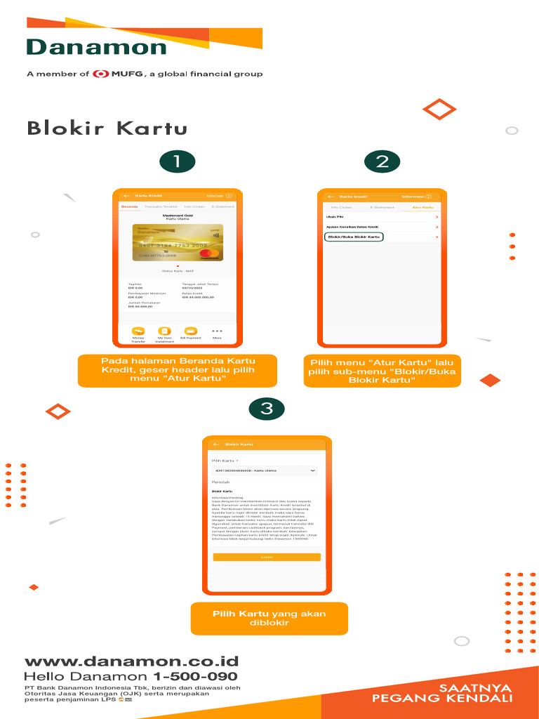 7 Blokir Kartu | PDF