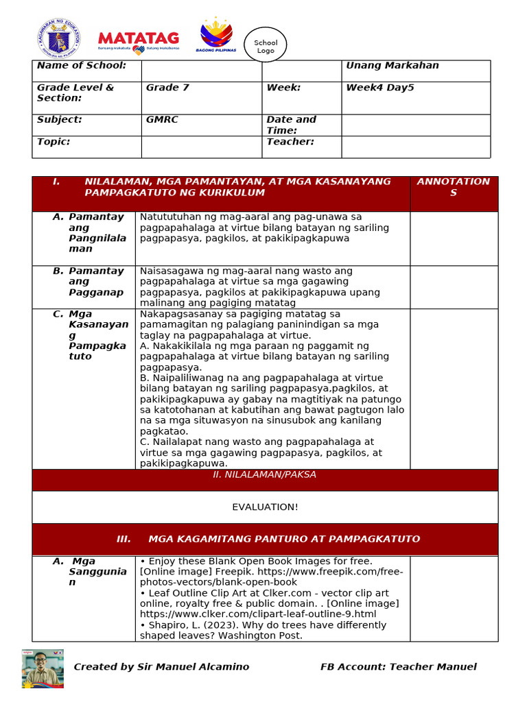 Revised q1 Gmrc7 Day5 | PDF