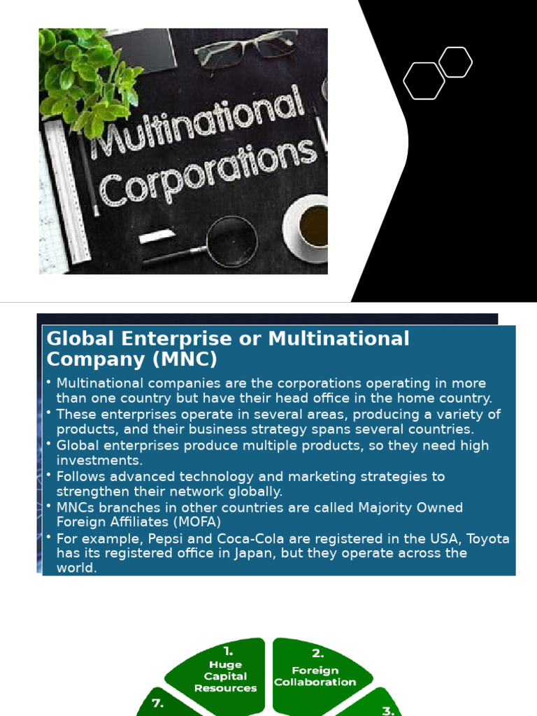 Multinational Company | PDF | Multinational Corporation | Public ...