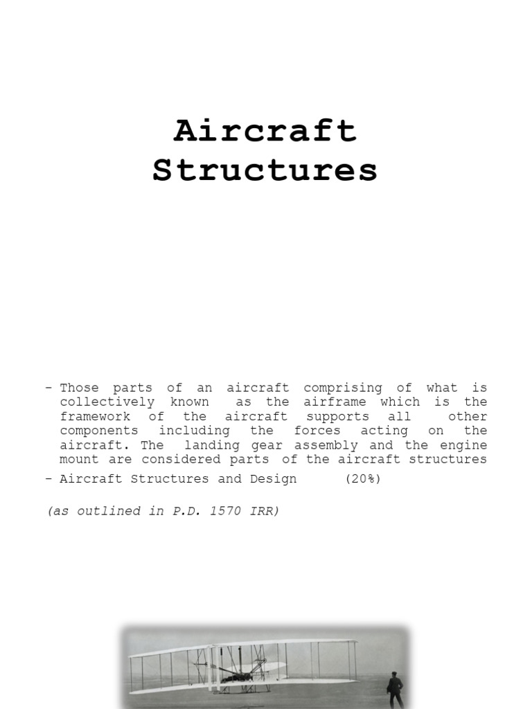 Aircraft-Structures Powerpoint | PDF | Flight Control Surfaces | Aileron