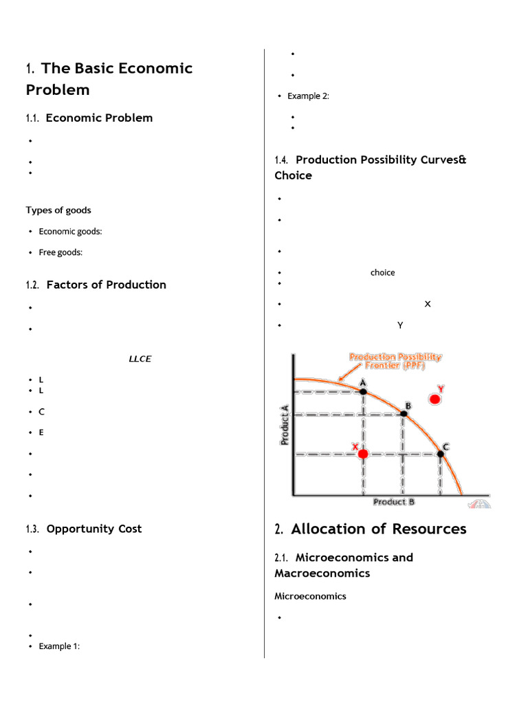 Caie Igcse Economics 0455 Theory v1 | PDF | Taxes | Demand