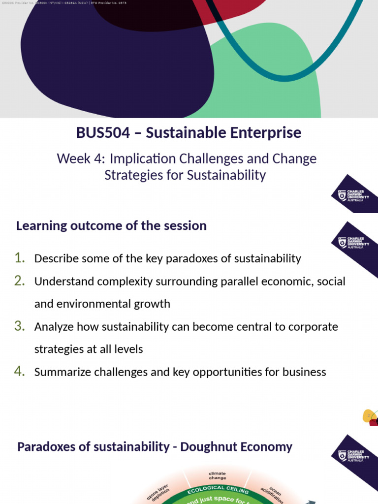 Sustainability Challenges and Strategies | PDF | Sustainability ...