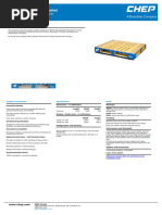 1200x1000 mm Wooden Pallet Specs | PDF | Pallet
