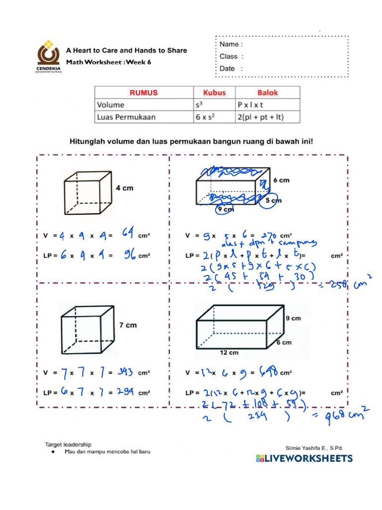 LP Kubus Dan Balok | PDF