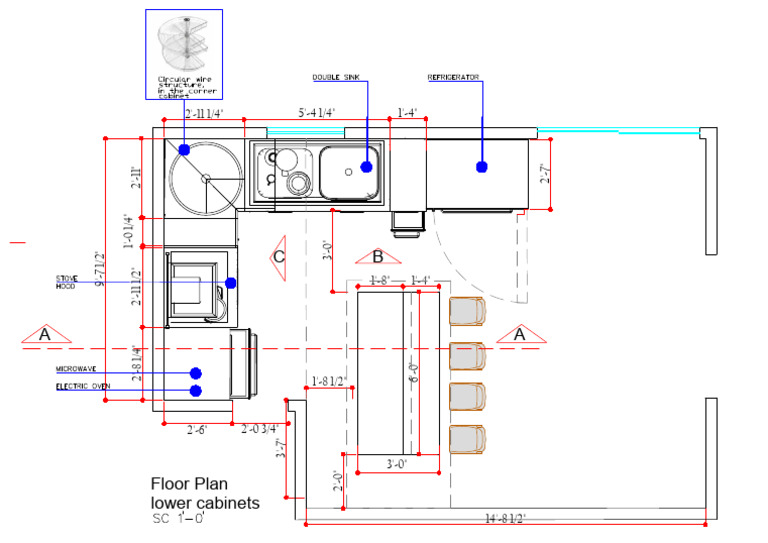 Floor Plan Kitchen | PDF