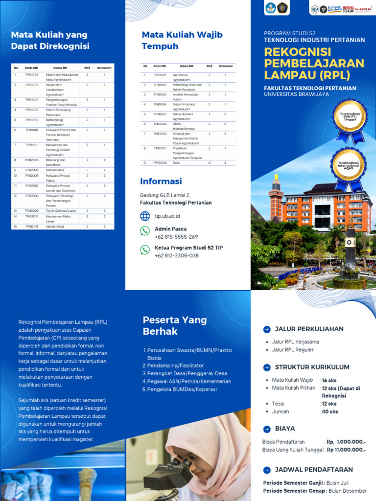 Leaflet RPL s2 Tip | PDF