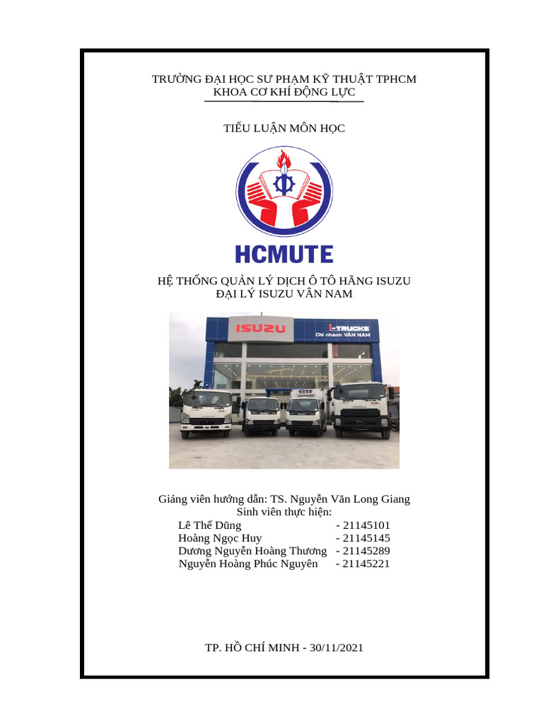 Isuzu Van Nam CK | PDF