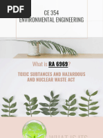 RA 6969 Chemical Regulations Update | PDF | Chemical Substances | Mixture