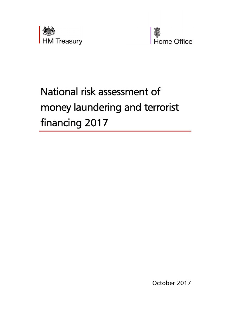 National Risk Assessment of Money Laundering and Terrorist Financing ...