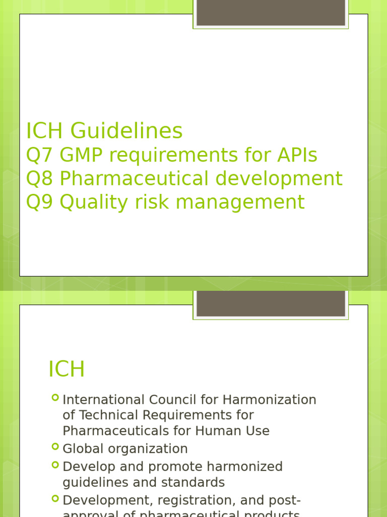 ICH Guidelines | PDF | Vaccines