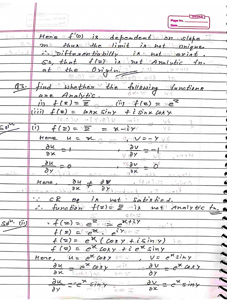 Complex Veriable 3 | PDF