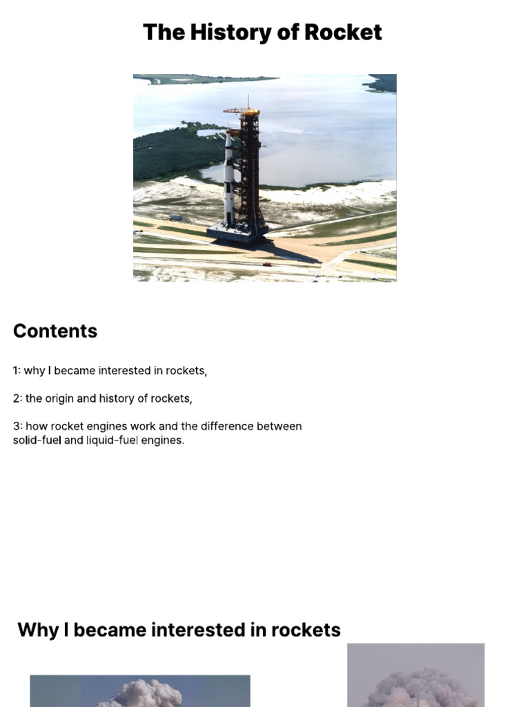 The History of Rocket | PDF