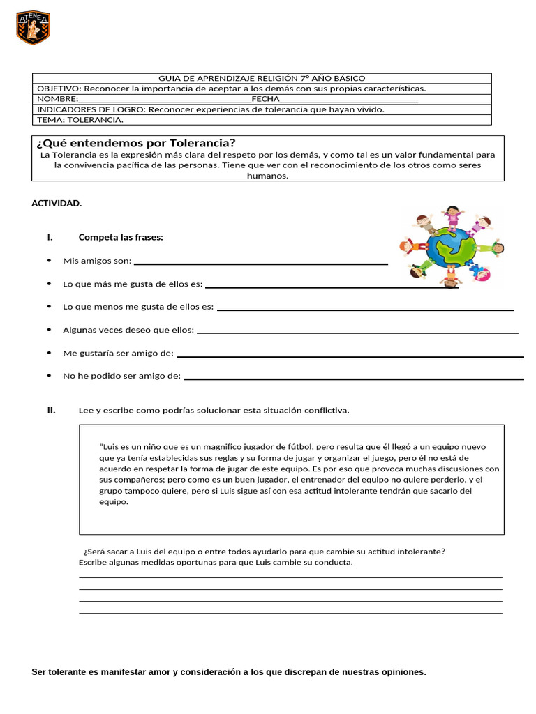 Religión Guía Básico 7 Basico | PDF