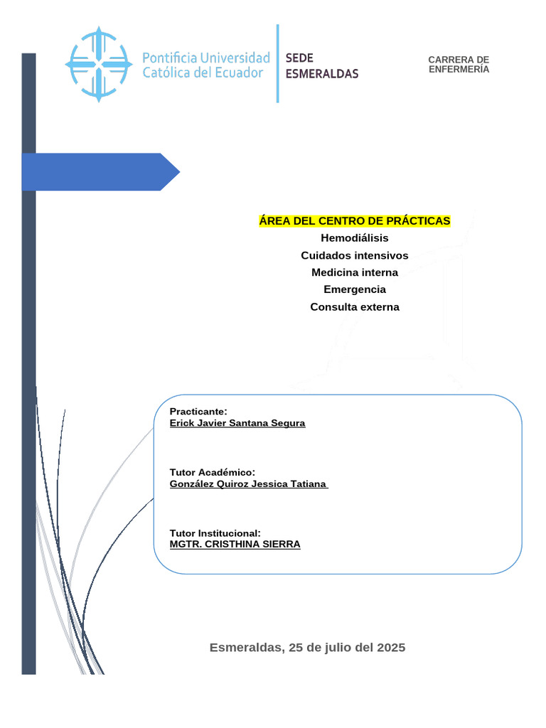 Informe FINAL 1.111112233 | PDF | Enfermería | Hospital
