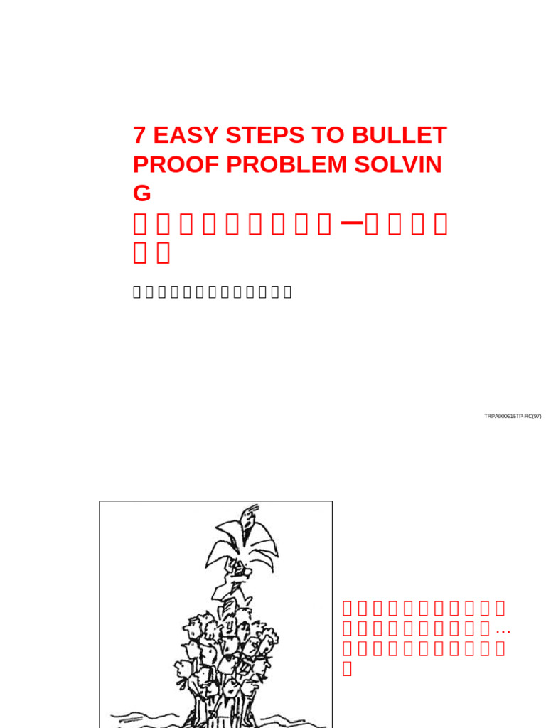 Mckinsey-Problem-Solving-7steps | PDF