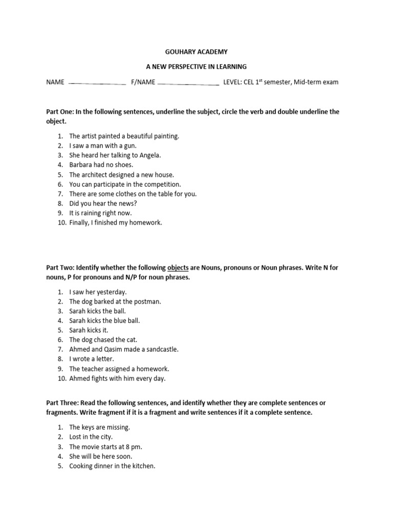 Cel Writing Midterm Exam | PDF | Linguistic Typology | Language Mechanics