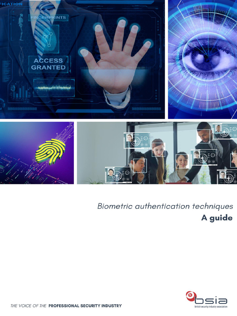 181 Biometrics Authentication | PDF | Biometrics | Access Control