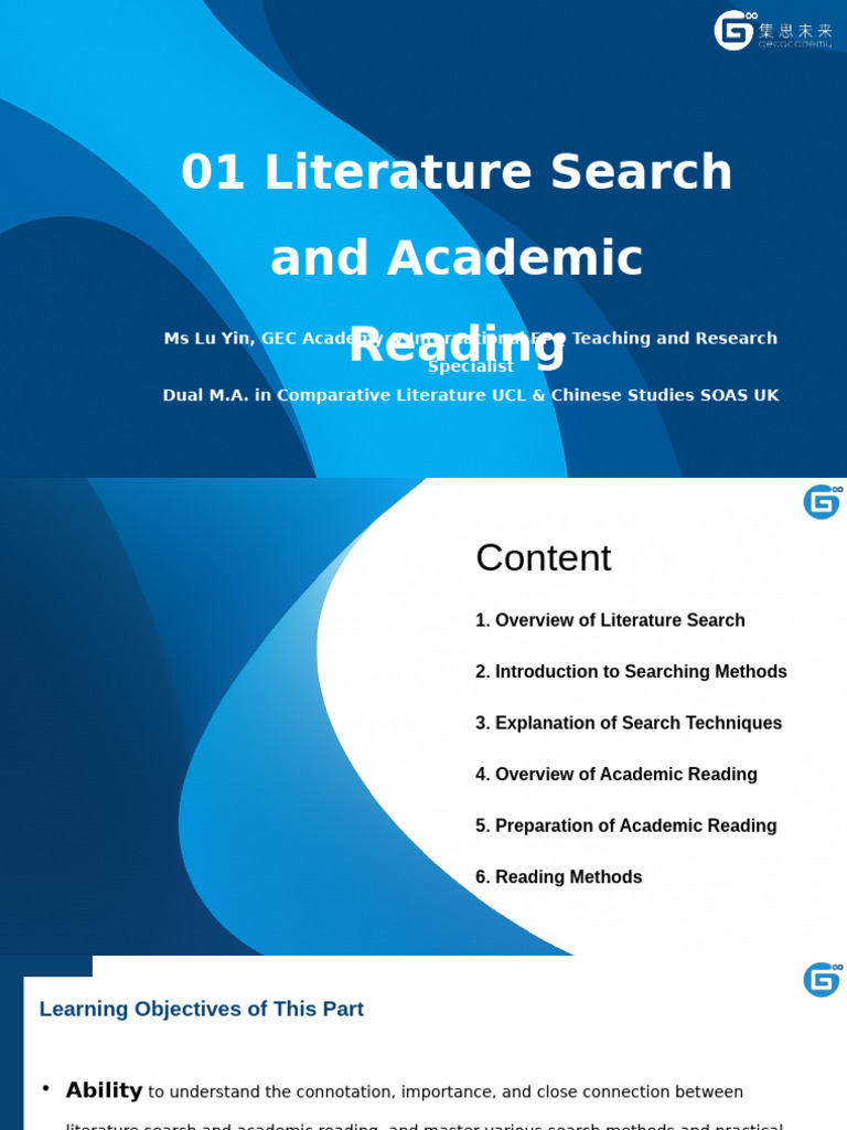 Attachment 1-Literature Search and Academic Reading | PDF | Climate ...