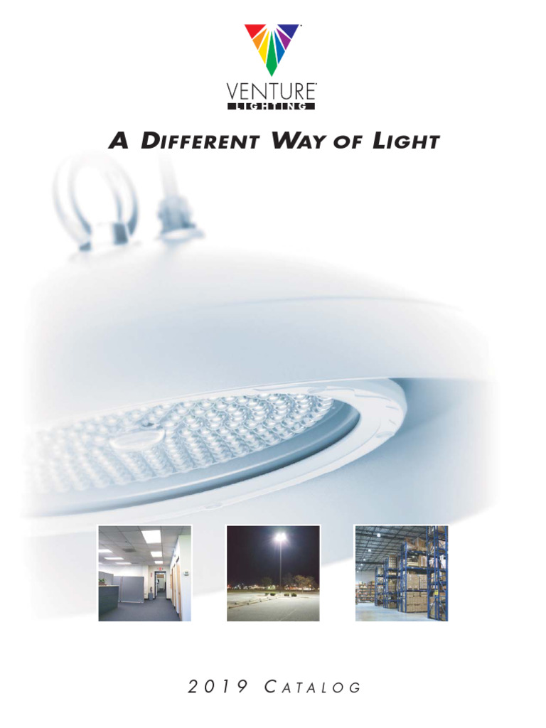 Venture Lighting Product Catalog 2019 | PDF | Lighting | Mains Electricity