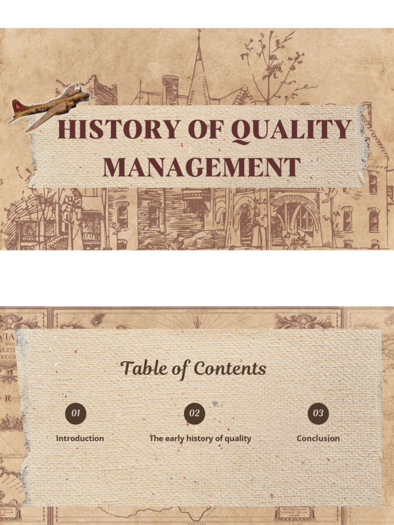 History of Quality Management 1743732899 | PDF | Quality Management ...