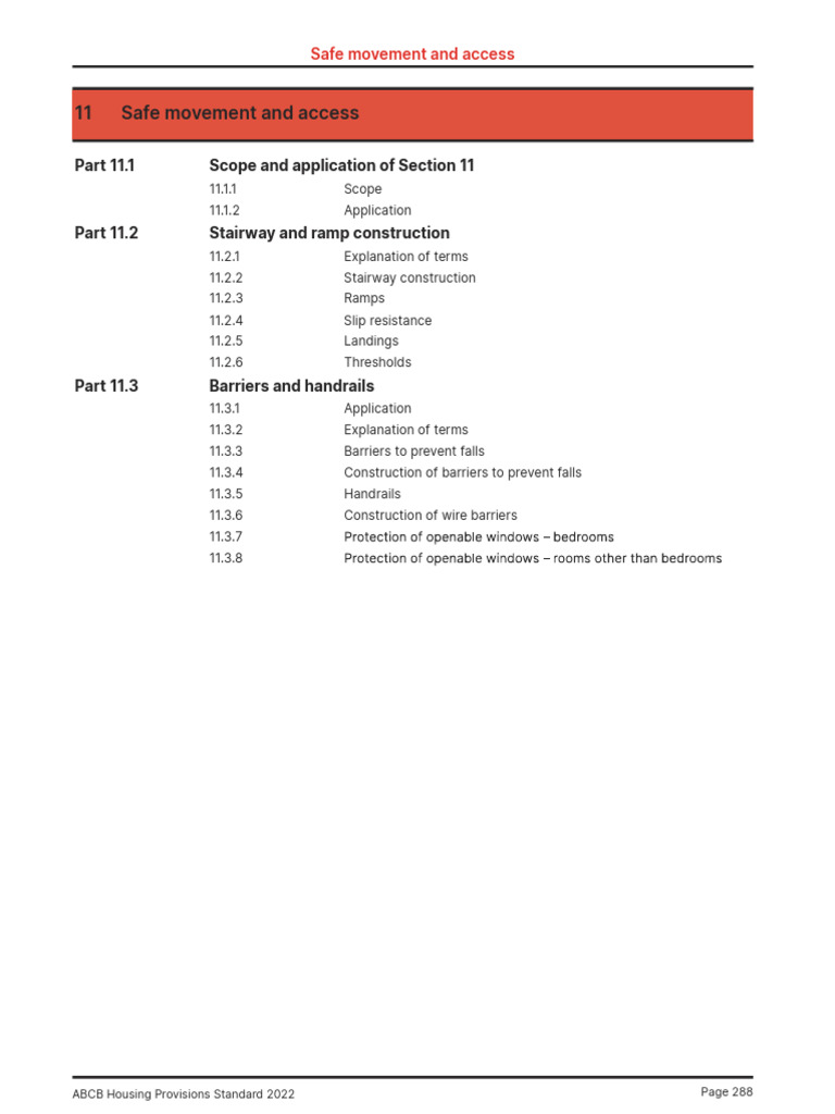 NCC 2022 V1 - Stairs | PDF | Stairs | Transport Buildings And Structures