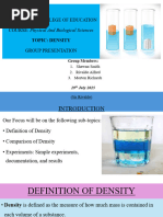 Densities of Solids, Liquids and Gases - Solids, Liquids and Gases ...