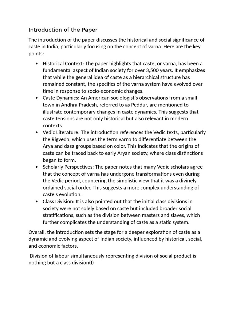 Caste and Class by Ajit Roy (An Interlinked View) (Autorecovered) | PDF ...